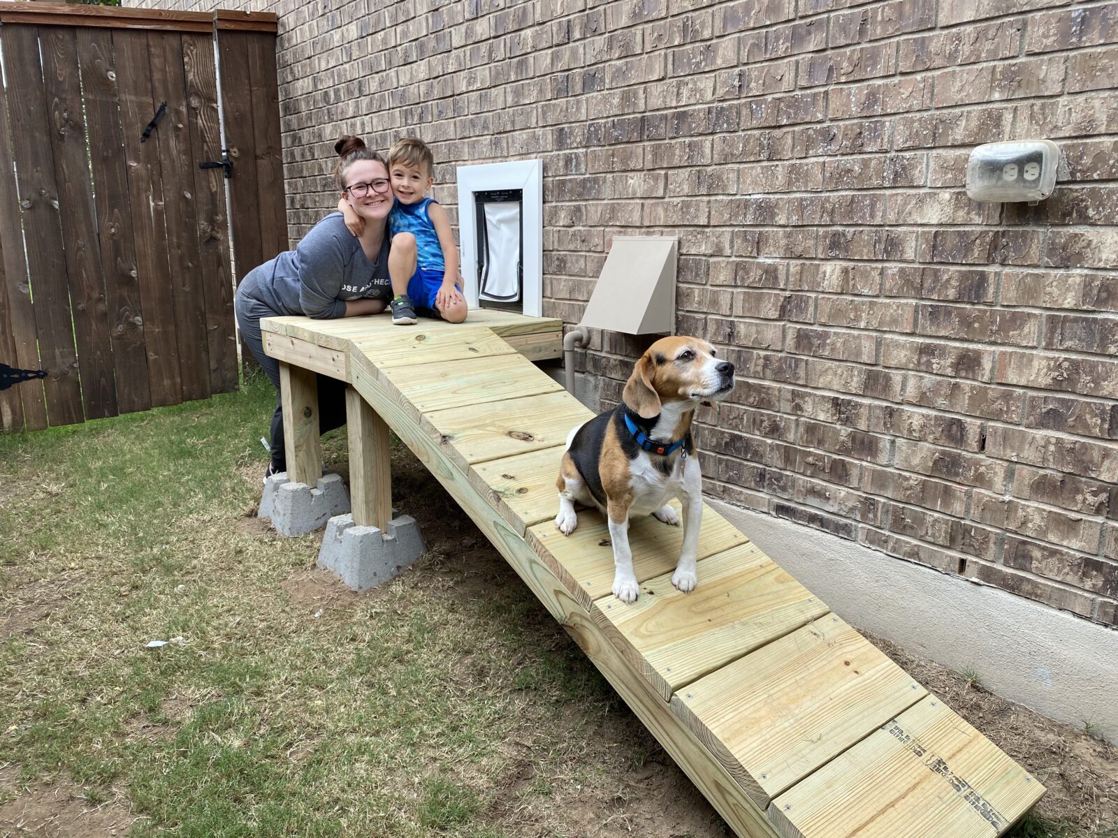 DIY Doggy Deck - Olivegrey Avenue