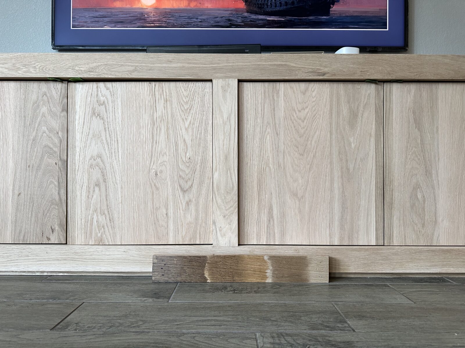 Restoration Hardware DIY Media Console Dupe - Olivegrey Avenue