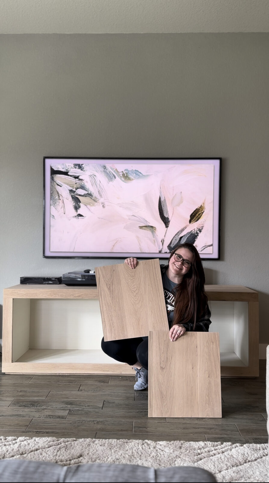 Restoration Hardware DIY Media Console Dupe - Olivegrey Avenue